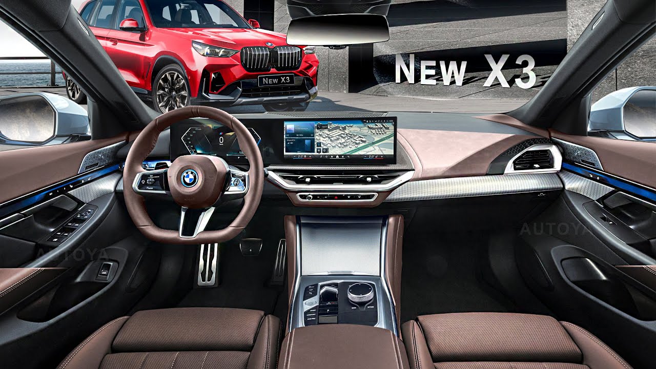 2024 BMW X3 G45 INTERIOR Preview Of The Next Gen X3 SUV And X4 Coupe