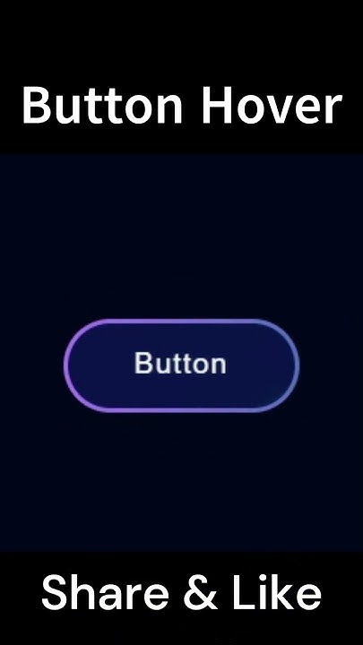 How To Make Animated Button Hover Uisng Html And Css Shorts Ytshorts