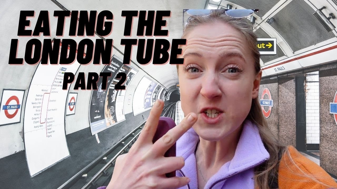 London Underground FOOD CHALLENGE: Eating at EVERY tube stop on the ...