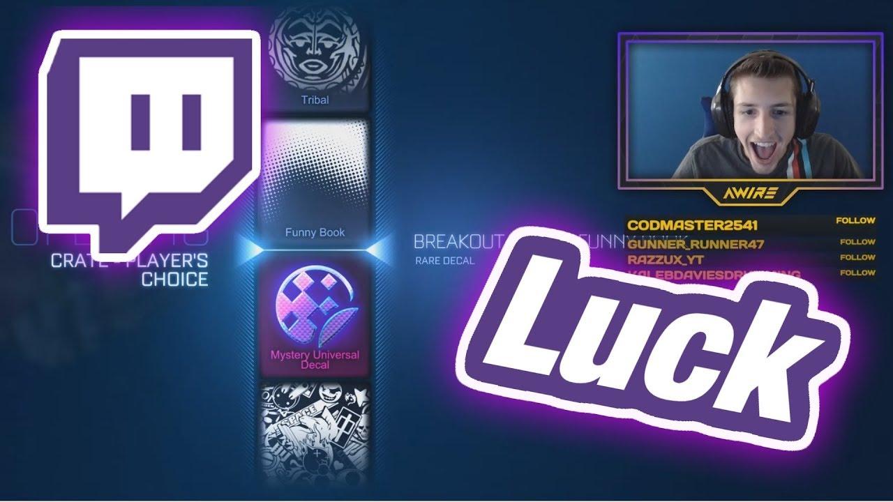 Huge Milestone & Twitch has the best luck Confirmed! | Rocket League ...