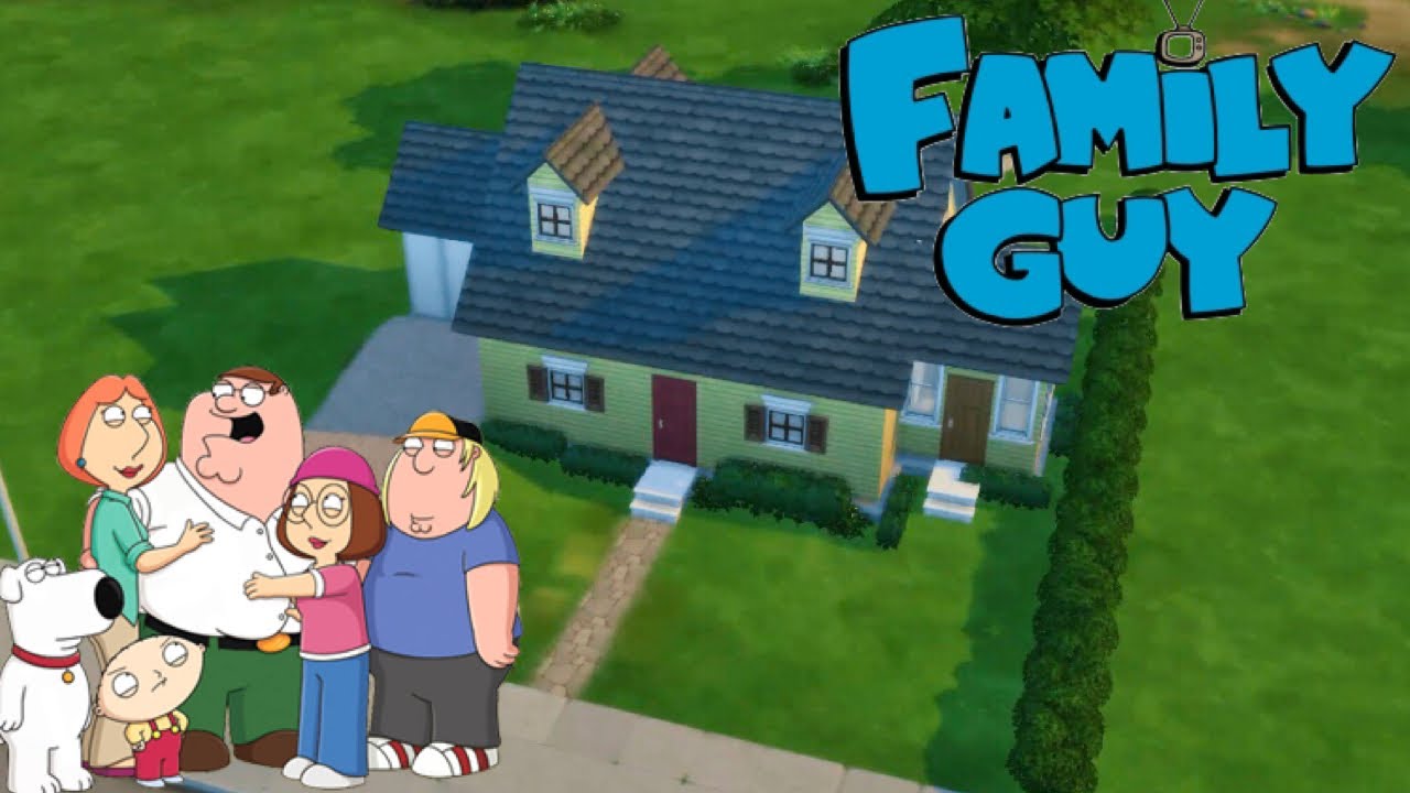 Family Guy House | Sims 4 Speed Build - YouTube