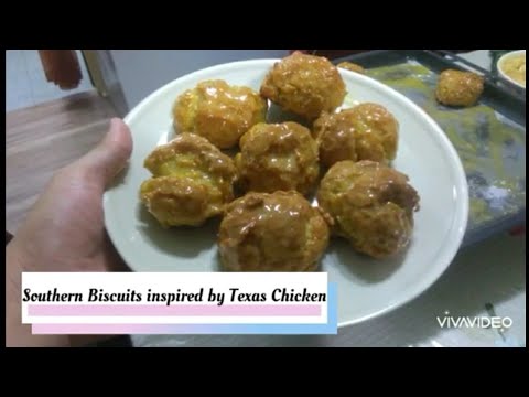 Honey Butter Biscuit Texas Chicken inspired recipe - YouTube