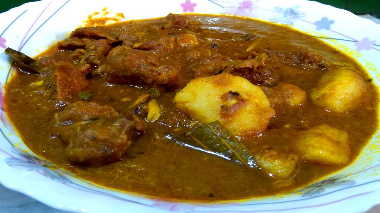 Methi Mutton kosa | Bengali style Methi Mutton Kosa recipe | Bengali ...