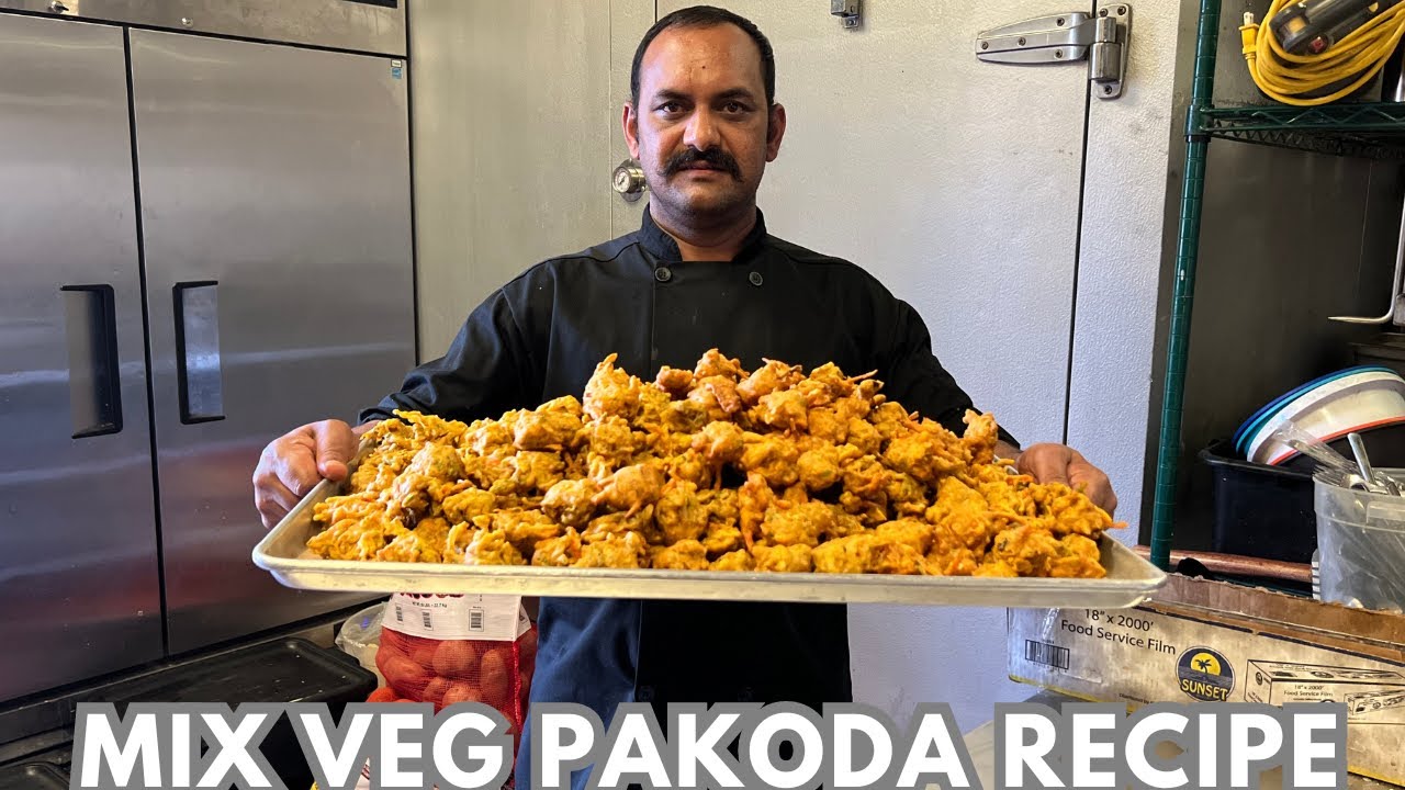 Mix Veg Pakoda Recipe | मिक्स वेज पकौड़ा | Crispy Pakoda Recipe ...