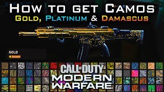 Gold Camo Advanced Warfare