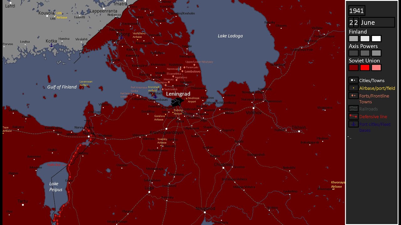 Leningrad Front 1941 v.2 - YouTube