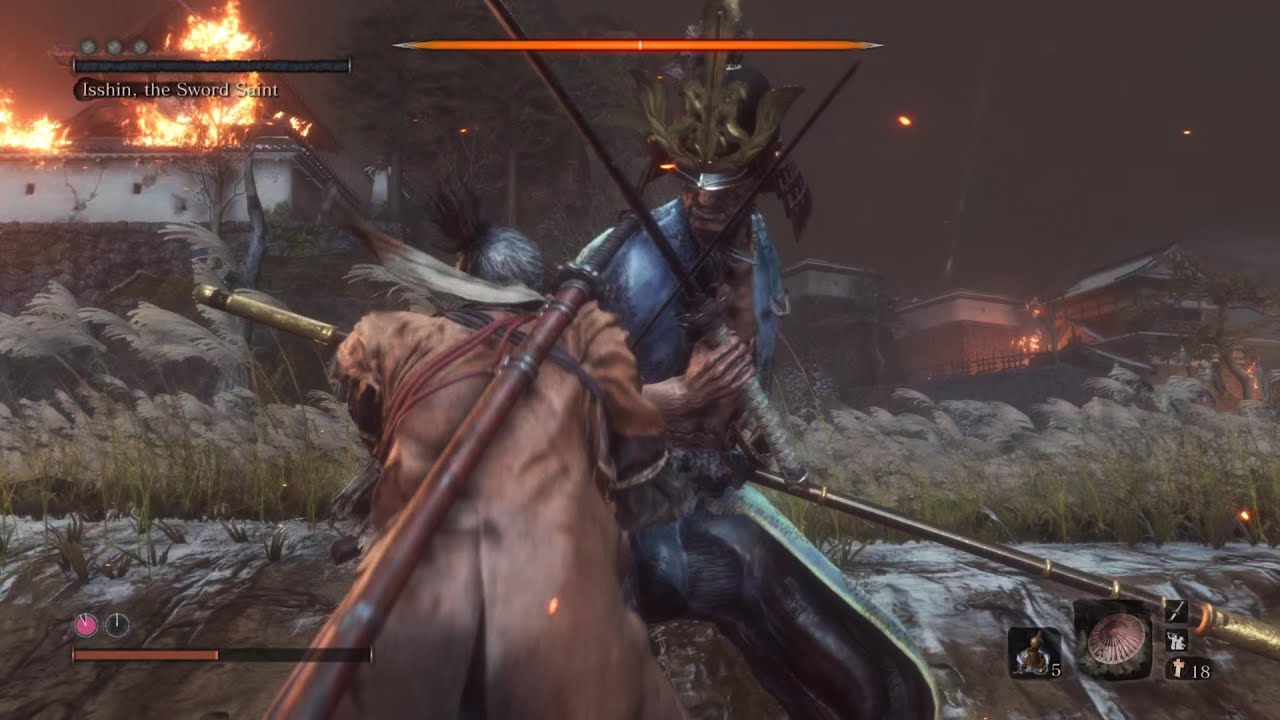 Sekiro Shadows Die Twice Isshin The Sword Saint FINAL BOSS FIGHT (NO ...