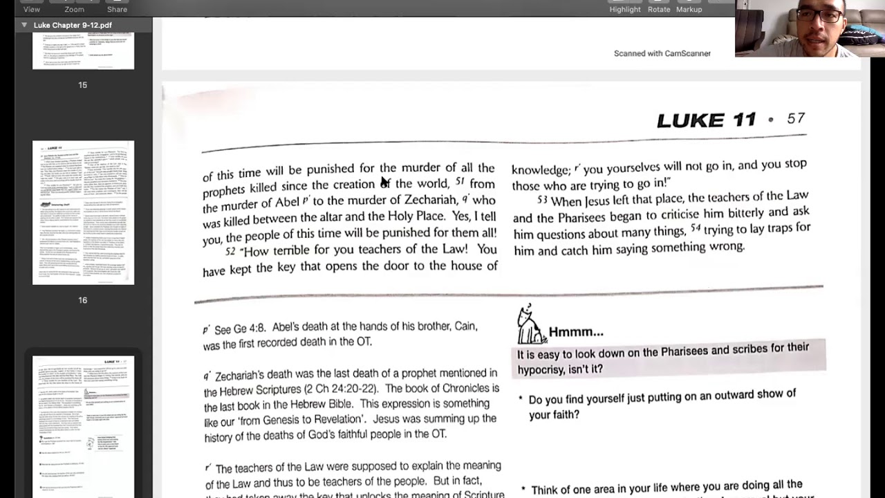 Online Classroom Series: Bible Knowledge SPM Luke Chapter 11 (Part 2 ...