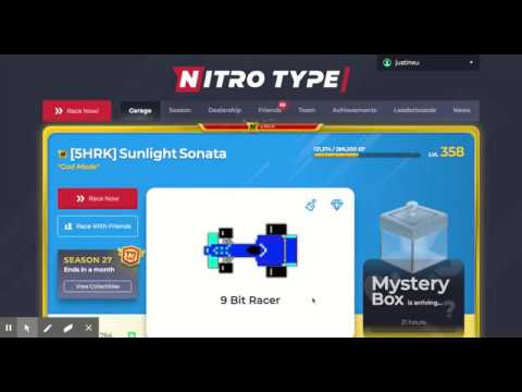 Achieving the 9 Bit Racer! | Nitro Type | Sapphire - YouTube