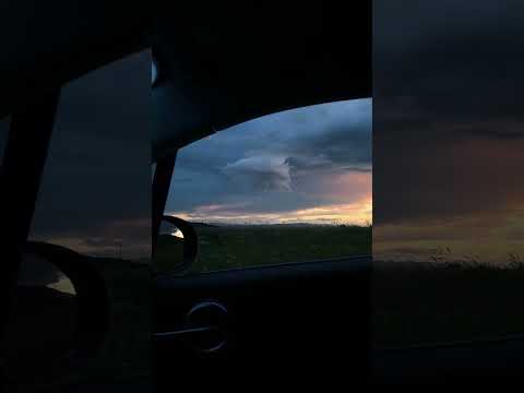 Dark Sunset | Clouds | Aesthetic Videos | Dark Clouds | Vibes | #youtubeshorts #shorts #ad