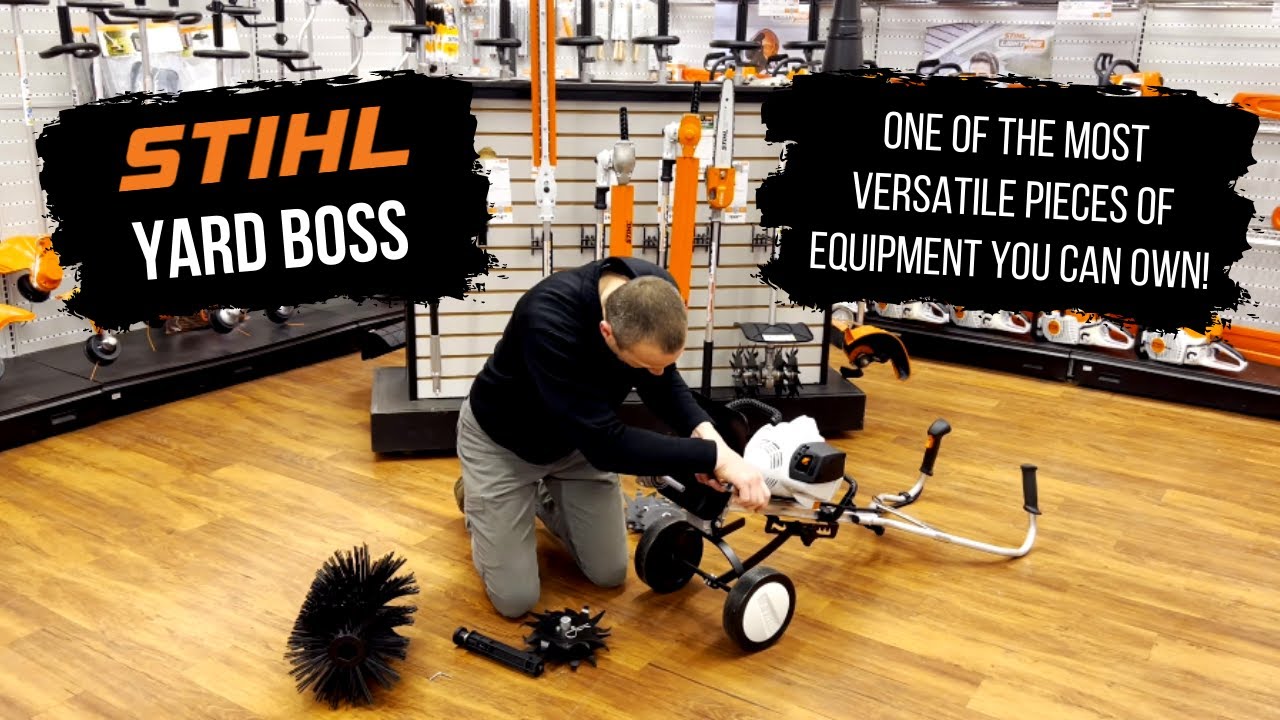 About the Stihl Yard Boss: MM 56 C-E – Cultivator and More! - YouTube