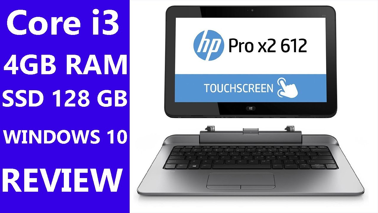 HP Pro x2 612 G1 Unboxing - YouTube