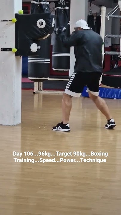 Day 106...96kg...Target 90kg...Boxing Training..Speed..Power..Technique #shorts #viralshorts # ...