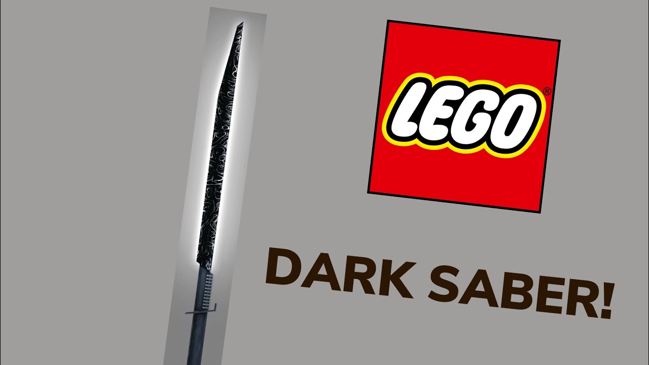 How To Make A LEGO Dark Saber From Star Wars! - YouTube