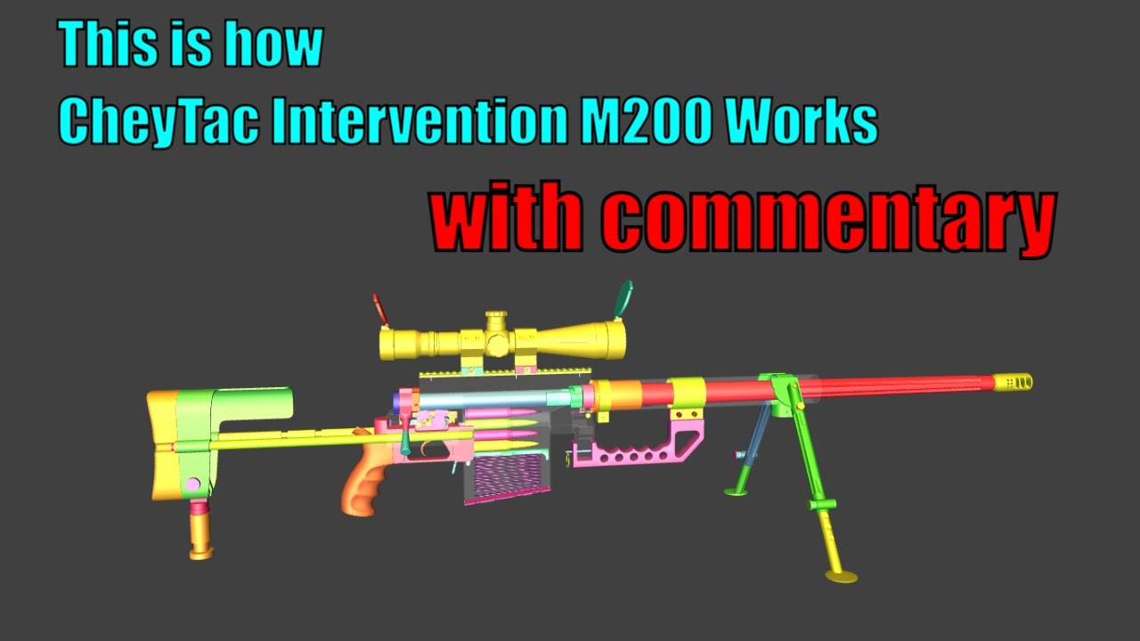 Intervention Sniper Rifle Mlg CheyTac M200 Intervention: One Of The