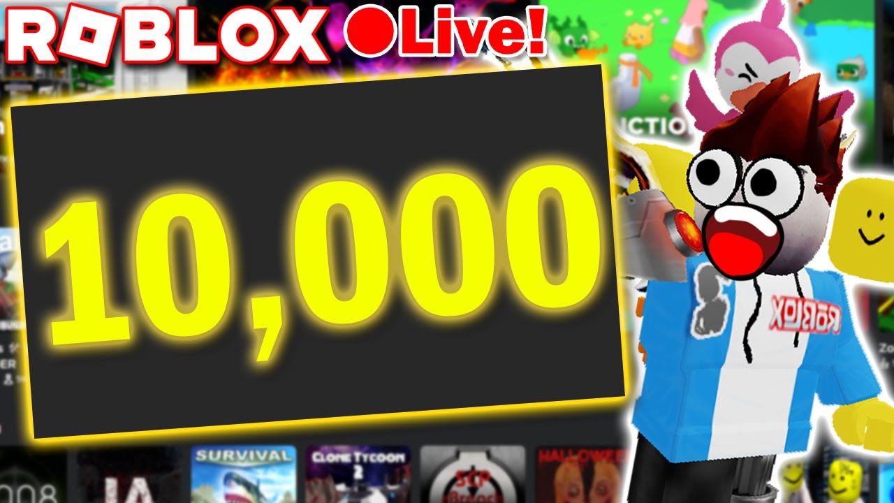 Streaming Until I Reach 10K... 🔴 Roblox YOU Choose the GAME! 😄 - YouTube