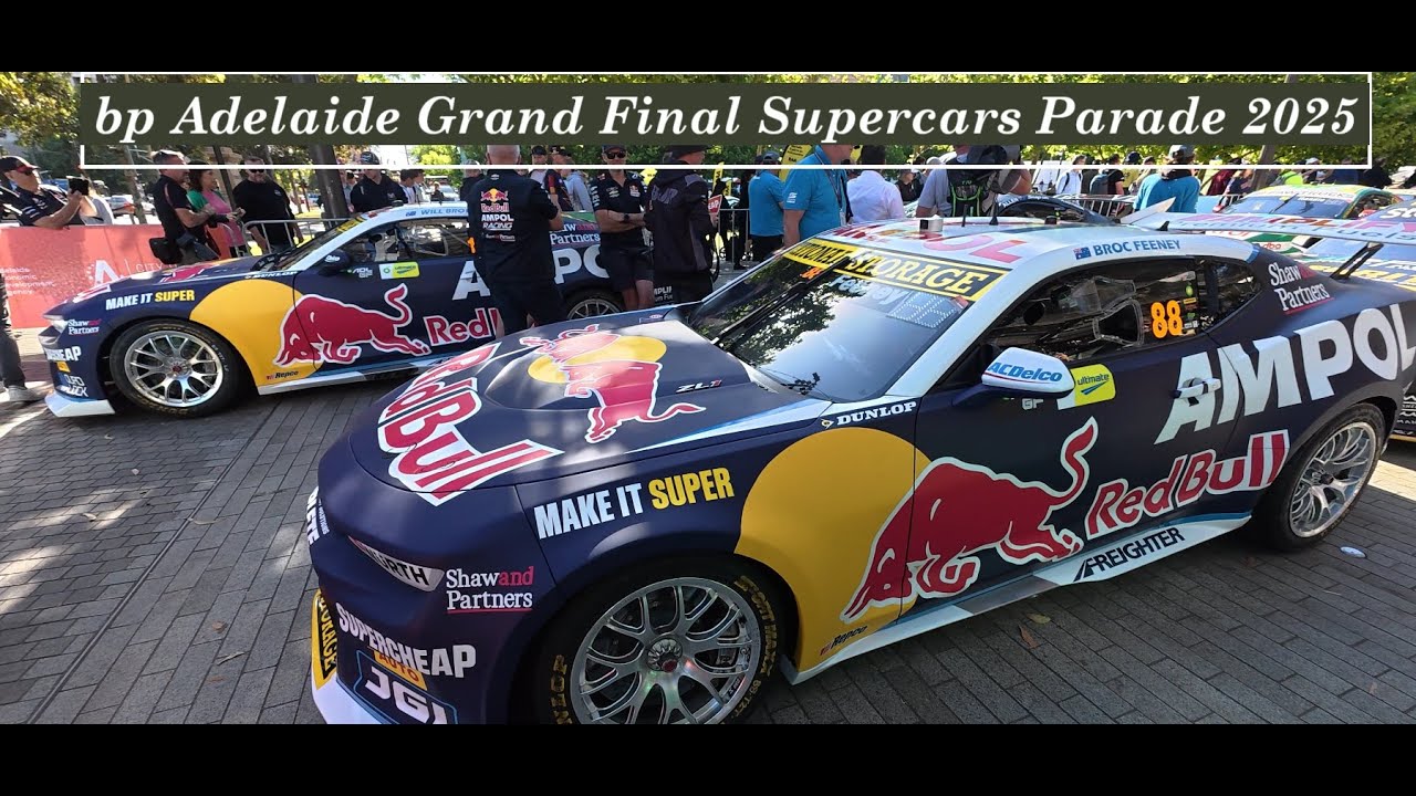 bp Adelaide Grand Final Supercars Parade 2025 | Repco Supercars ...