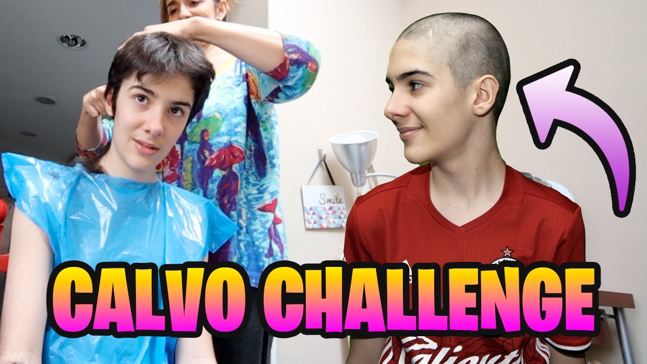 CALVO CHALLENGE 👨‍🦲 ME RAPO LA CABEZA POR FORTNITE ️ - YouTube