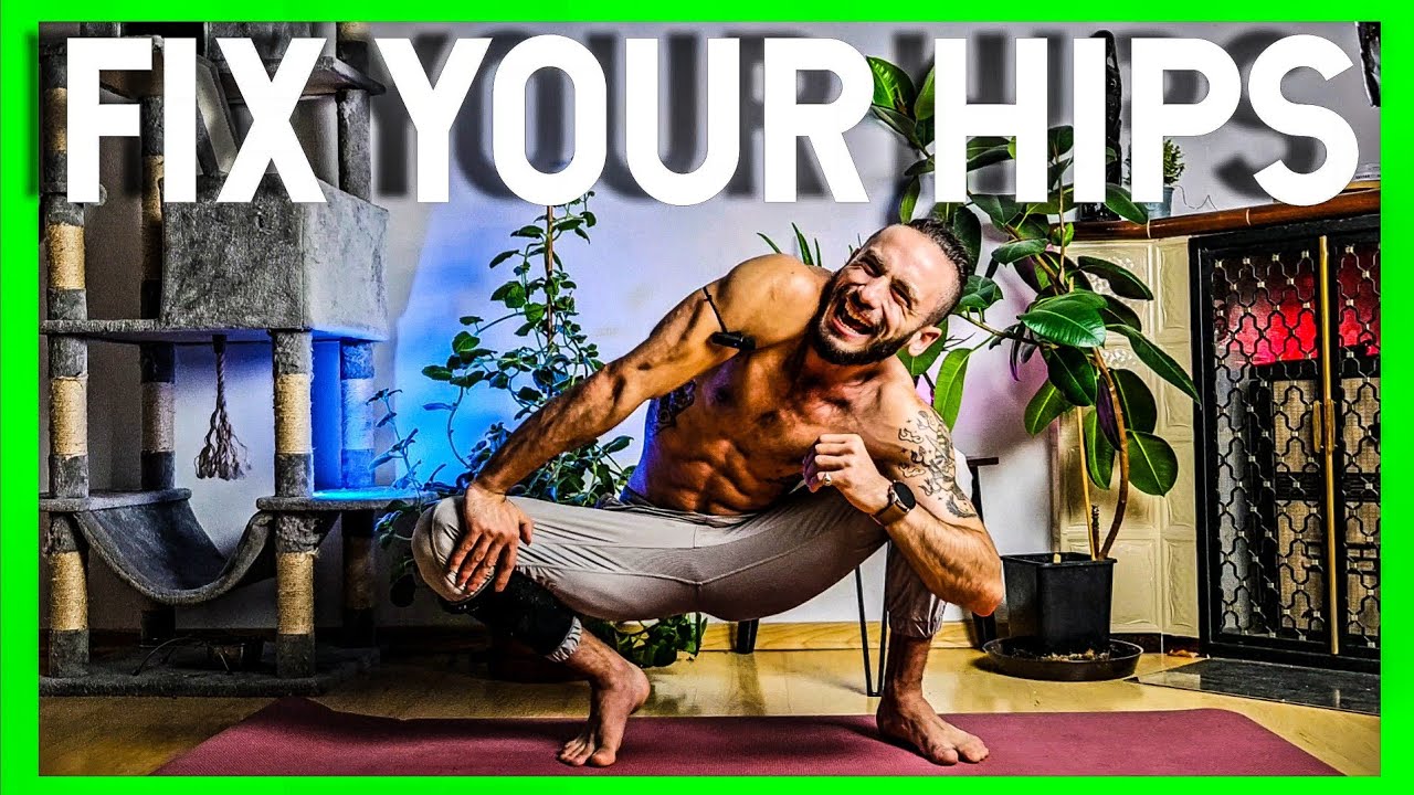How To Stretch Tight Hips The RIGHT Way | TOP 3 Hip Mobility Exercises ...