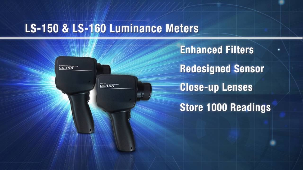 Luminance Meter Ls-150 - YouTube