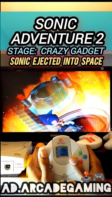 Sonic Adventure 2: Eggman Sends Sonic Into Space Cutscene - Crazy ...
