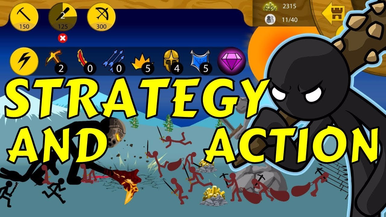 Stick War: Legacy - ACTION STRATEGY GAME FIRST IMPRESSIONS - YouTube