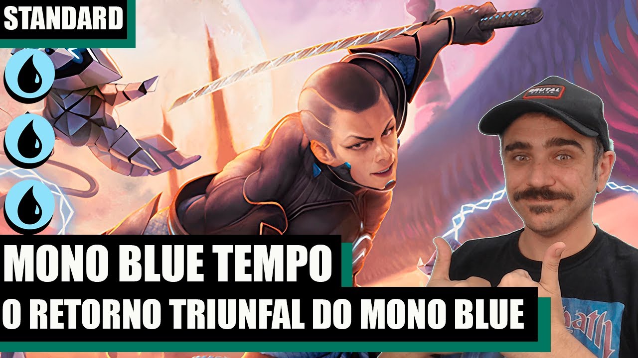 PEGAMOS O DIAMANTE DE MONO BLUE COM WINRATE ABSURDA -Mono Blue Tempo ...