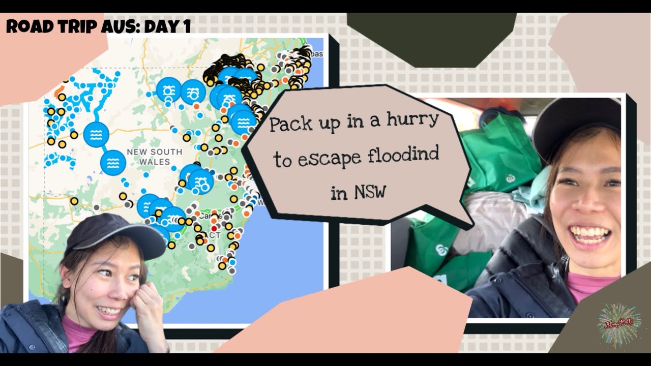 5ST AUS Road trip (1) | Day 1 : Escape from Flooding, Wee Waa-Armidale ...