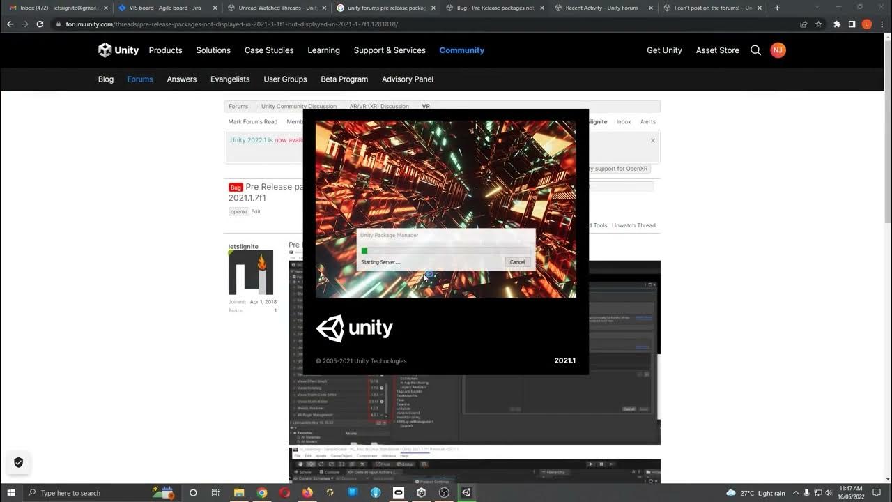 UNITY VR setup / VR project setup in unity 2021 - YouTube