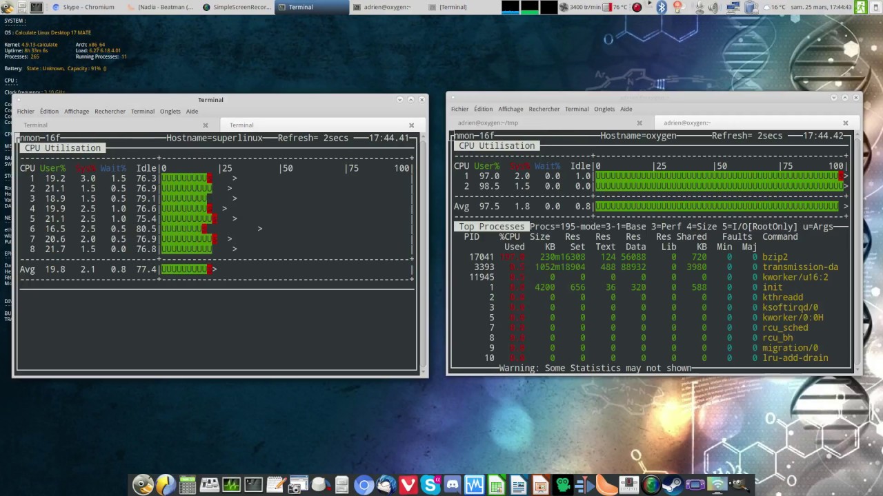 Utiliser le CPU d'une autre machine pour compresser en bzip2 - YouTube