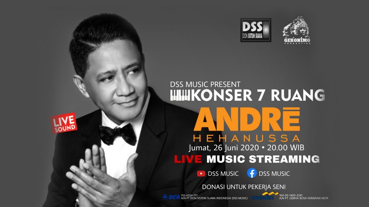 Andre Hehanusa - Konser 7 Ruang - YouTube