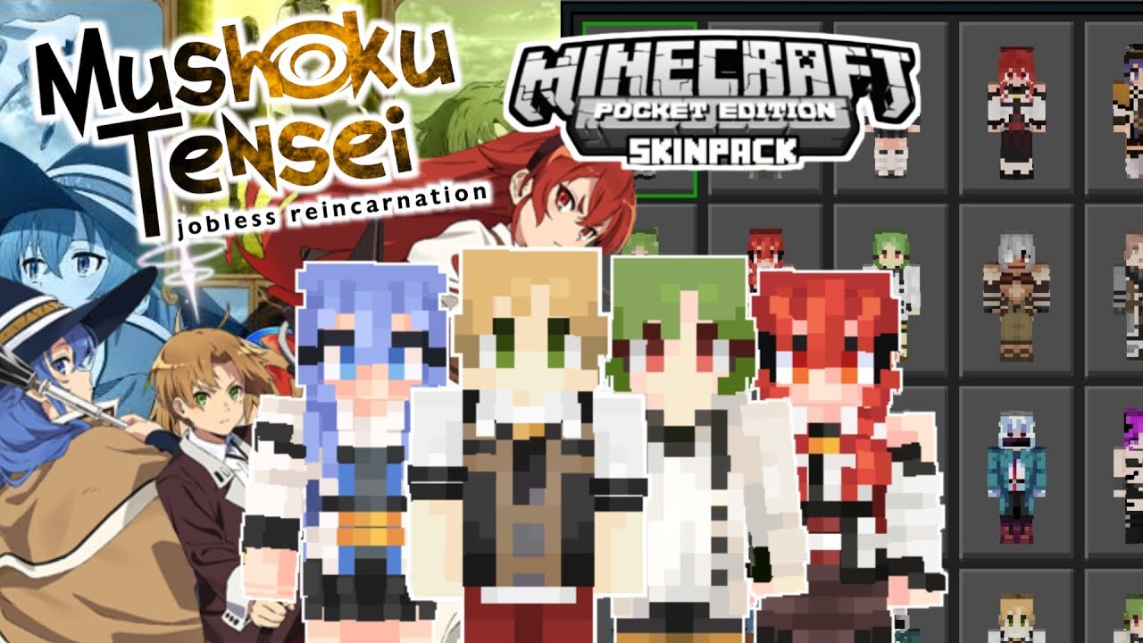 Skinpack Mushoku Tensei Jobless reincarnation - Minecraft pocket ...