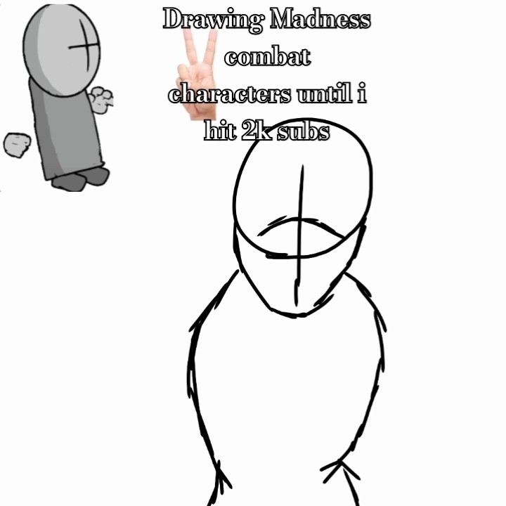 Drawing madness combat characters until i hit 2k subs [Kinda mid ngl] # ...