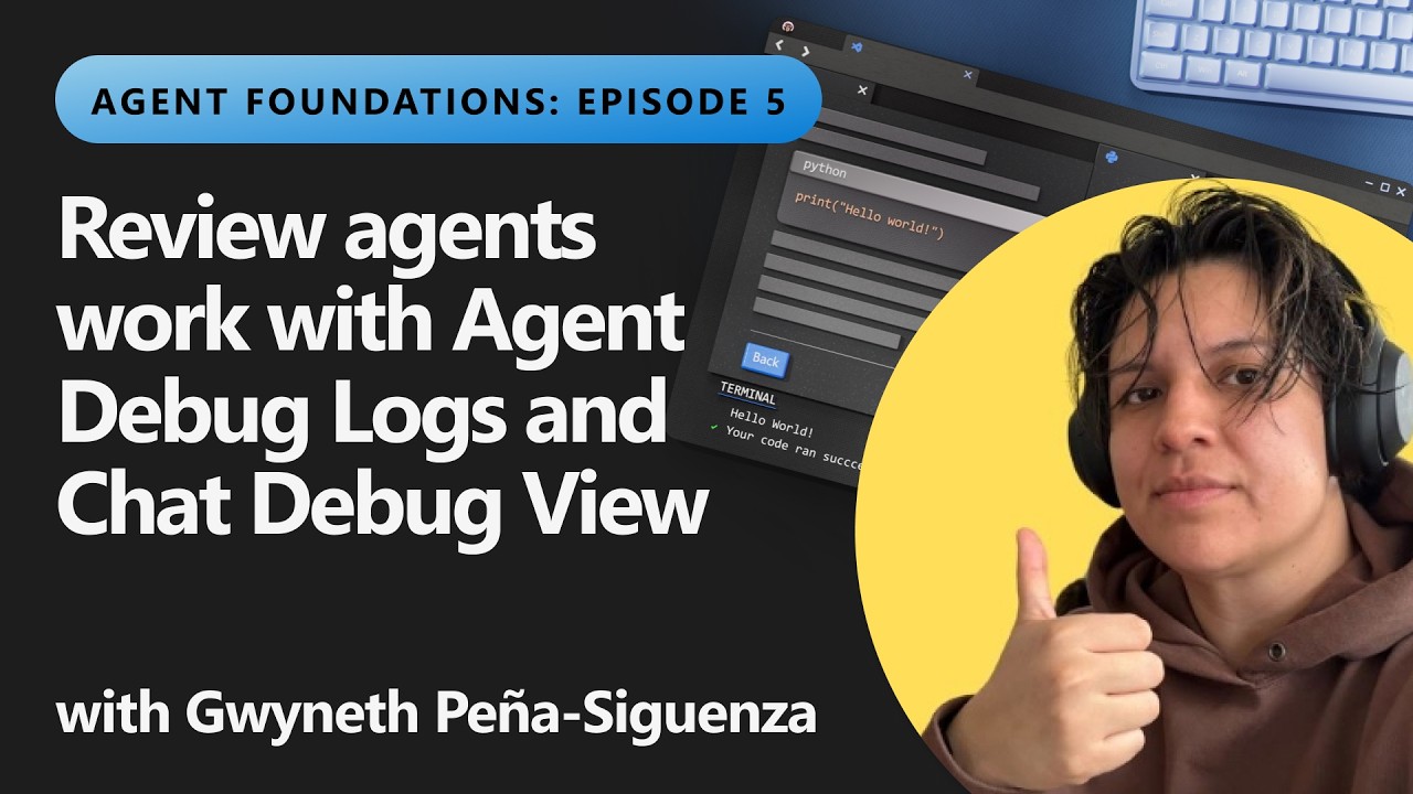 Review agents work with Agent Debug Logs and Chat Debug View | Ep 5 of ...