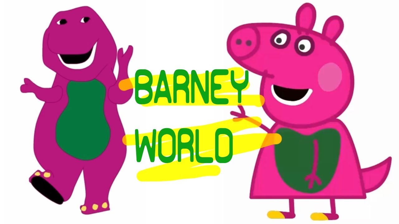 Barney Compilation | Drawing for kids by Graffizen - YouTube