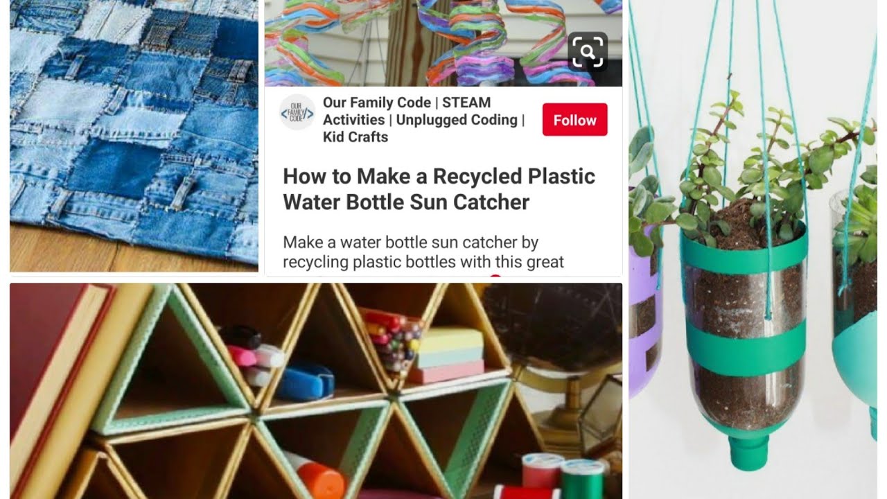 Recycled DIY Home Decors and Organizer Ideas at Pinterest Compilation 1 ...