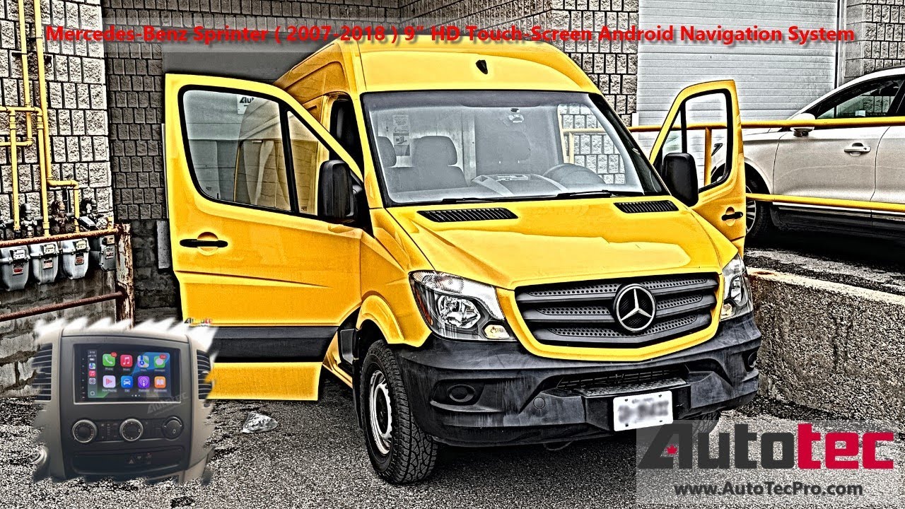 Mercedes-Benz Sprinter ( 2007-2018 ) Direct-Fit 9″ HD Touch-Screen ...