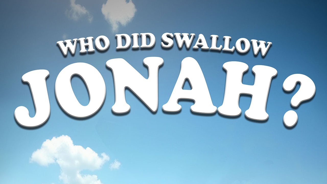 WHO DID SWALLOW JONAH? | Nursery Rhyme - YouTube