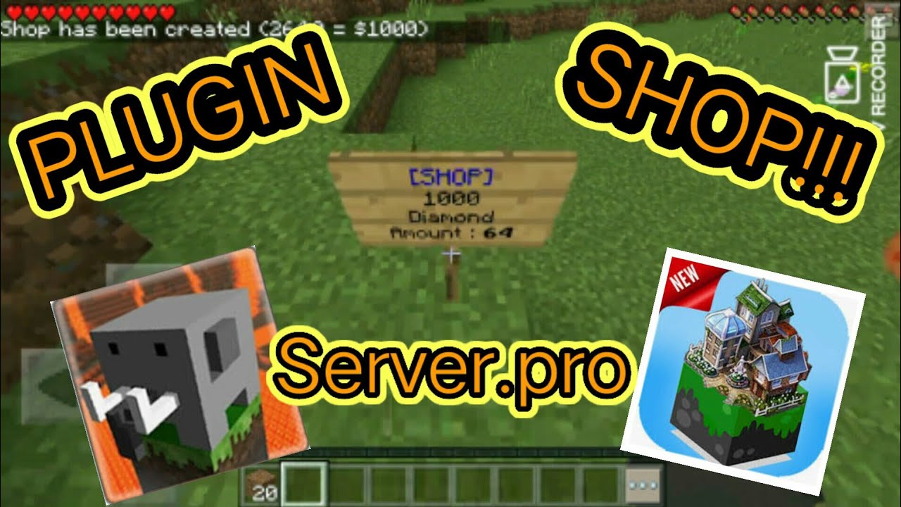 Plugin Shop 0.14.3 Mastercraft/Craftsman (server.pro) - YouTube