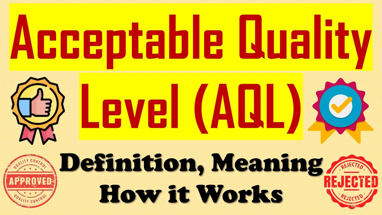 Acceptable Quality Level (AQL): Definition and How It Works in Business ...