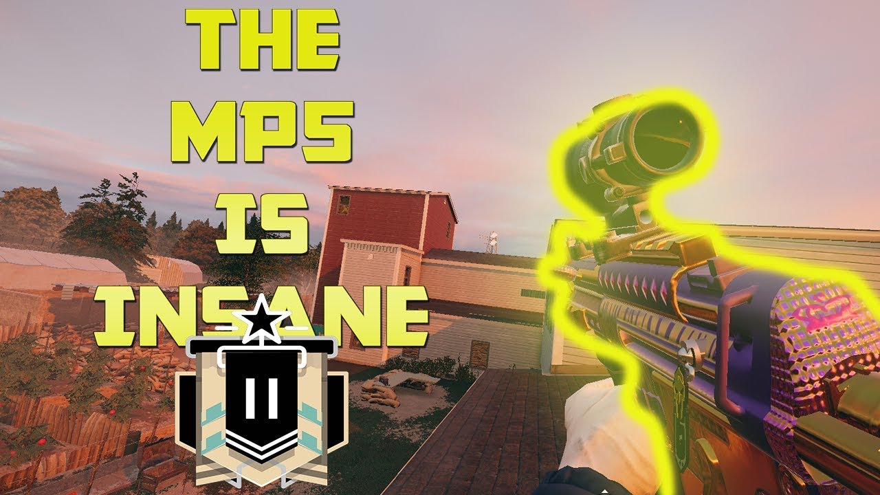 The MP5 Is Insane-R6 Ranked Highlights - YouTube