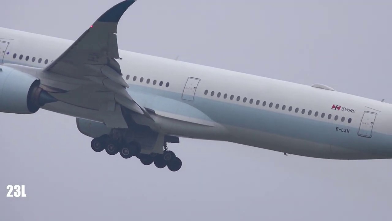 A35K B-LXH Cathay Pacific Airways CX216 Manchester To Hong Kong 01/01 ...