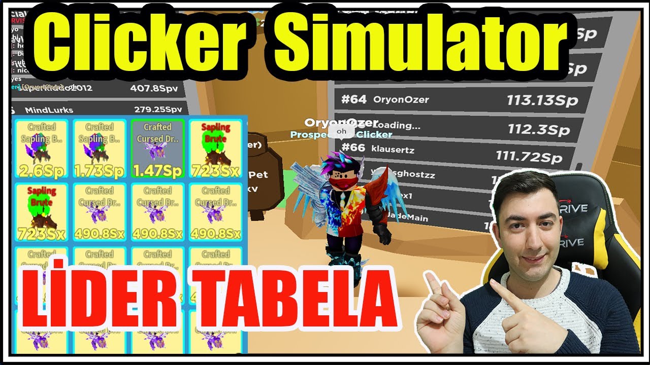 ⬆️ Clicker Simulator | 1 Saatte Dünya Sıralamasına Girmek EZ, Yeni ...