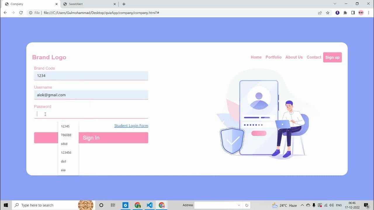 P 4 How To Make Quiz App Using Javascript Build Quiz App With Html Css And Javascript In Hindi
