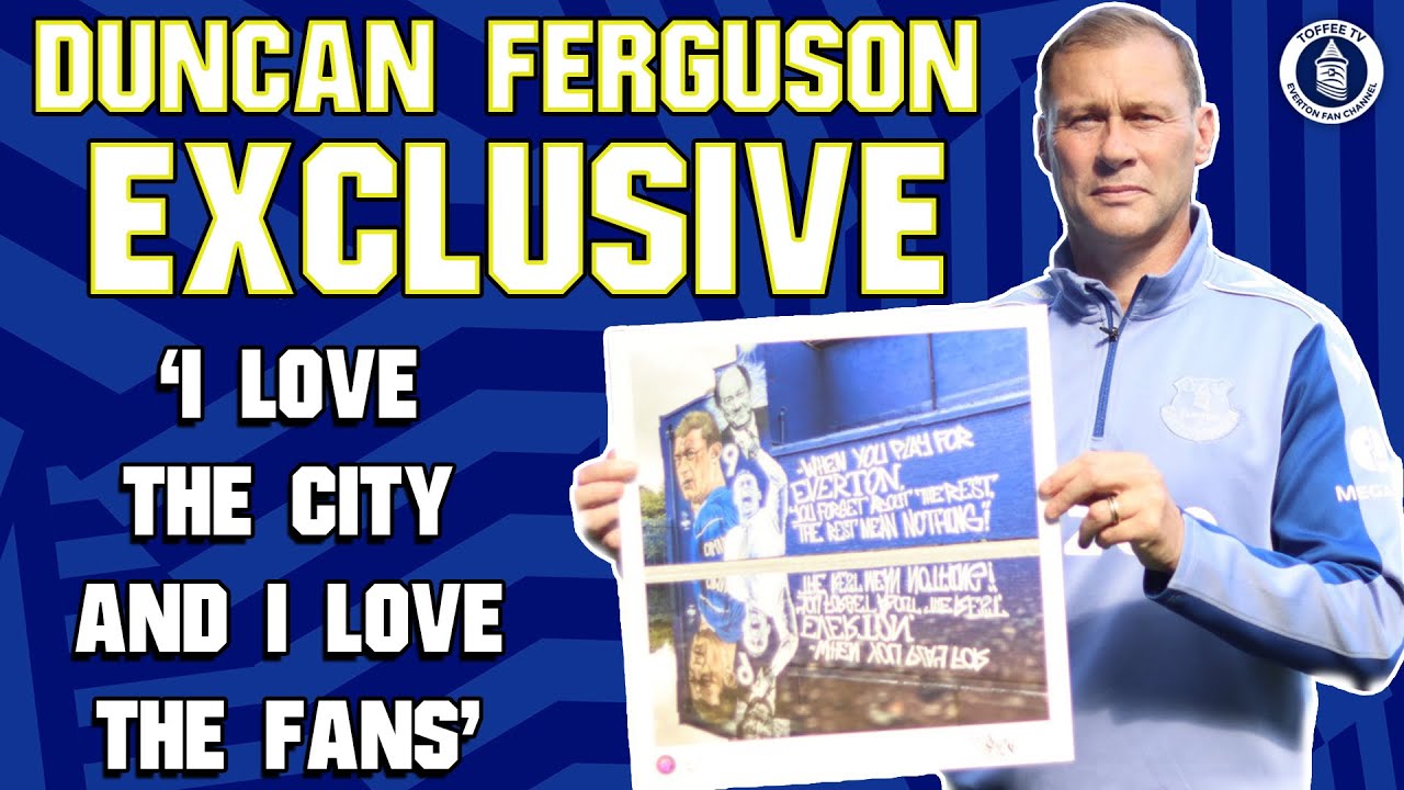 'I Love The Fans' | Duncan Ferguson Exclusive Interview - YouTube