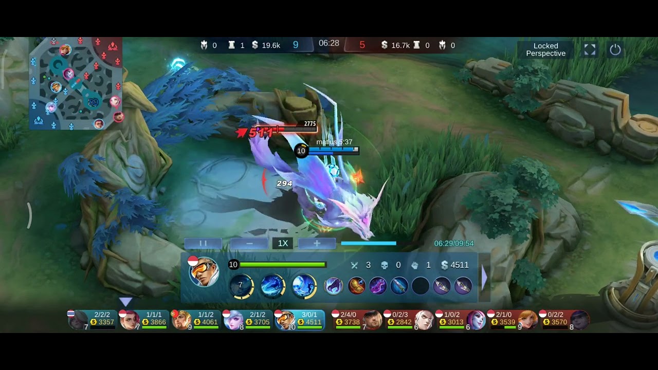 troll team on mythic ranked, turn out we dominate this game, mobile ...