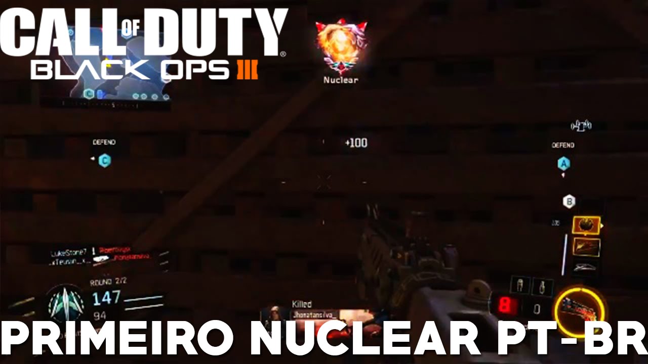COD BO3 - PRIMEIRO NUCLEAR PT BR + DICAS DE COMO CONSEGUIR (Call of ...