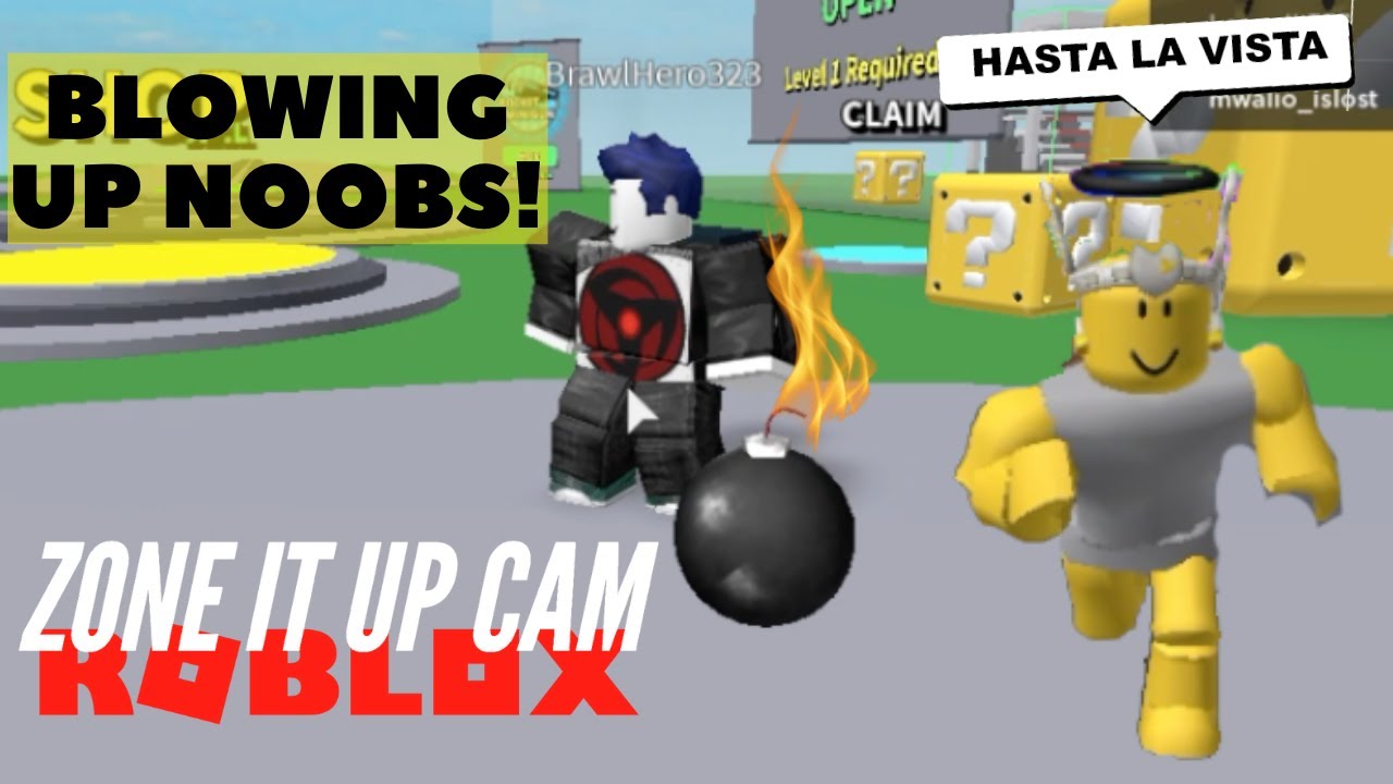 Blowing Up Noobs! Destruction Simulator Roblox - Roblox Role Play ...