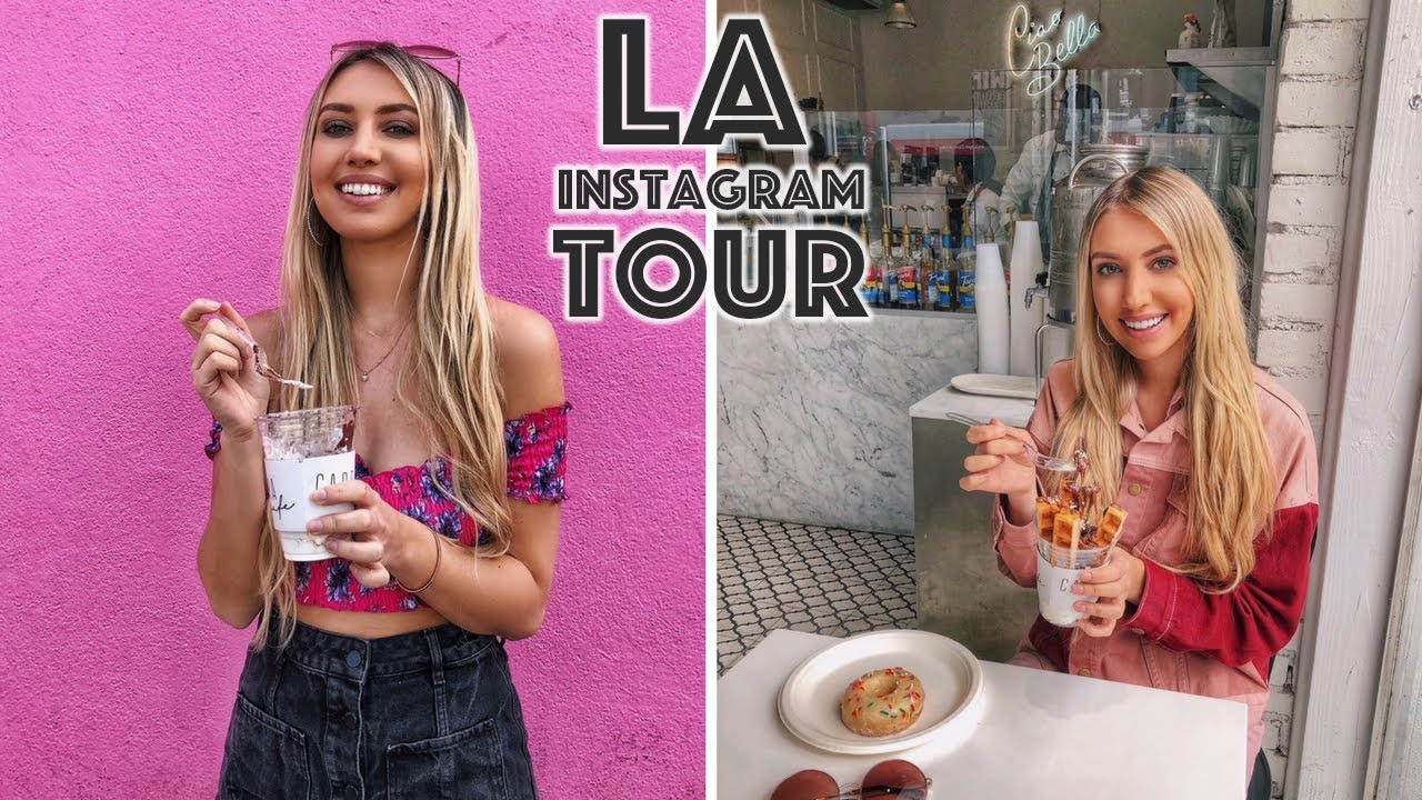 LOS ANGELES VLOG // INSTAGRAM CITY TOUR & LA CITY GUIDE - TRAVEL VLOG ...
