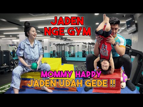 JADEN KUAT BANGET, NGE GYM DI MALL !!